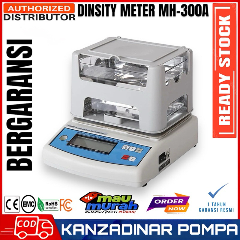 Jual Density Meter Densitometer Tester Mass Solid Liquid MH-300A MH300A ...