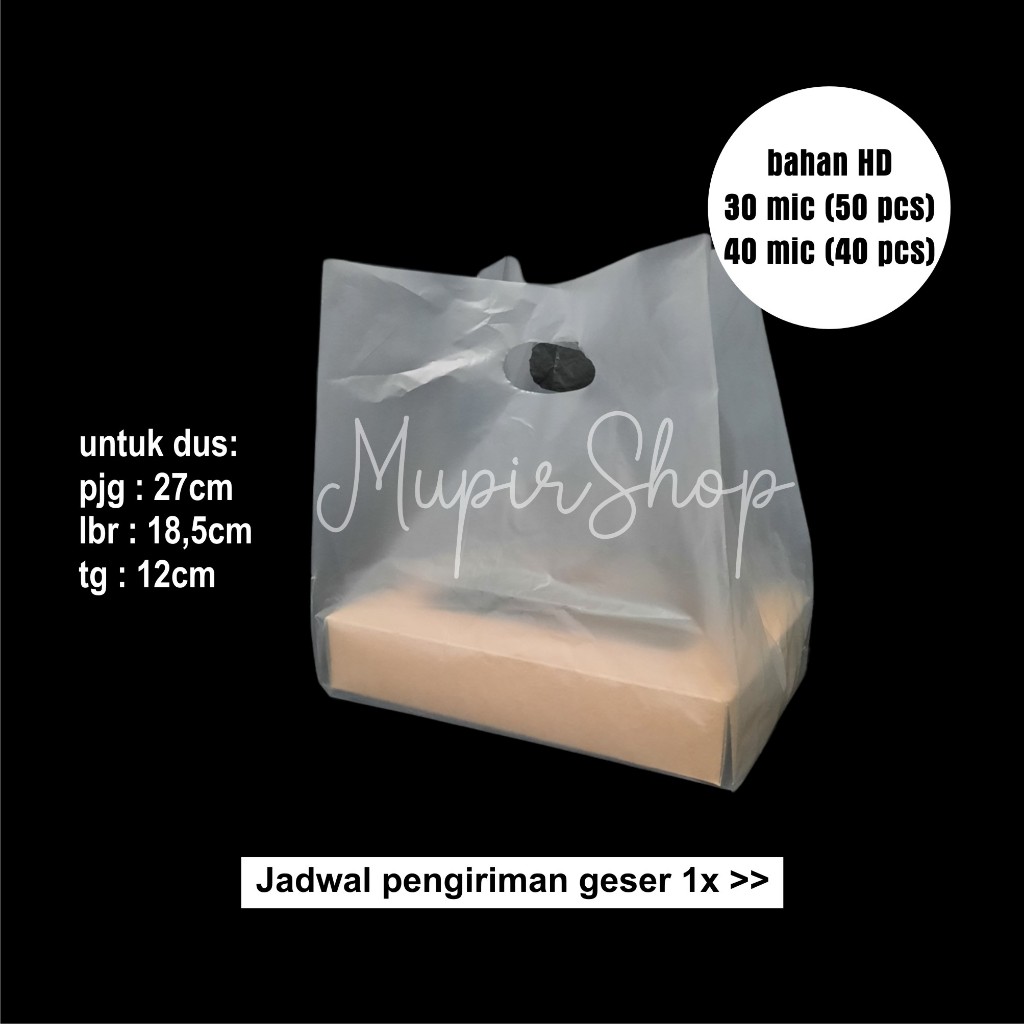 Jual Plastik Box Donat / Plastik Donat / Plastik Brownies Plong ...