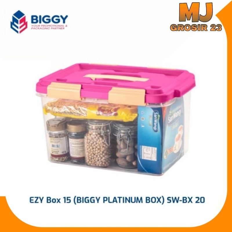 Jual Ezy Container box CB 15 Liter / kotak penyimpanan serba guna ...