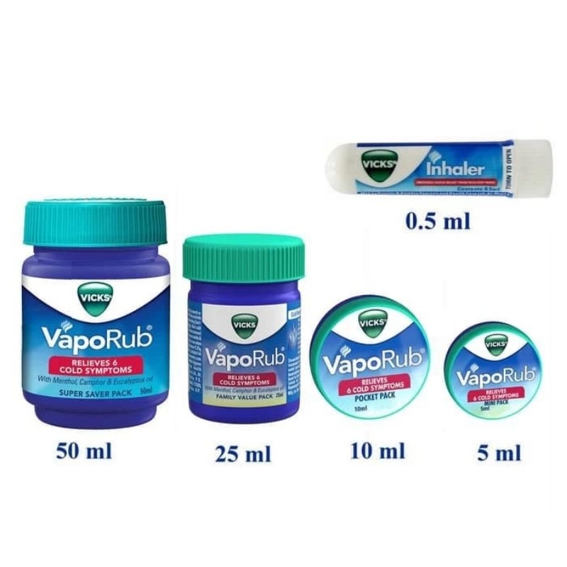 Jual Vicks VapoRub & Inhaler | Shopee Indonesia