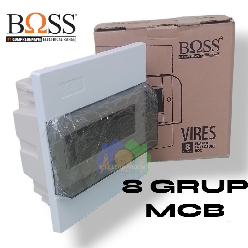 Jual BOSS Box Mcb Panel Isi 8 Group Model Tanam Tembok | Shopee Indonesia