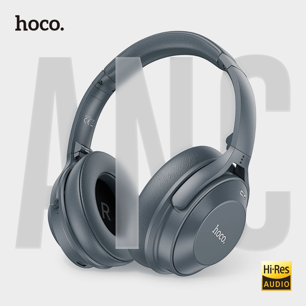 Jual Hoco ANC Headphone Bluetooth Wireless Earphone Headset Active ...
