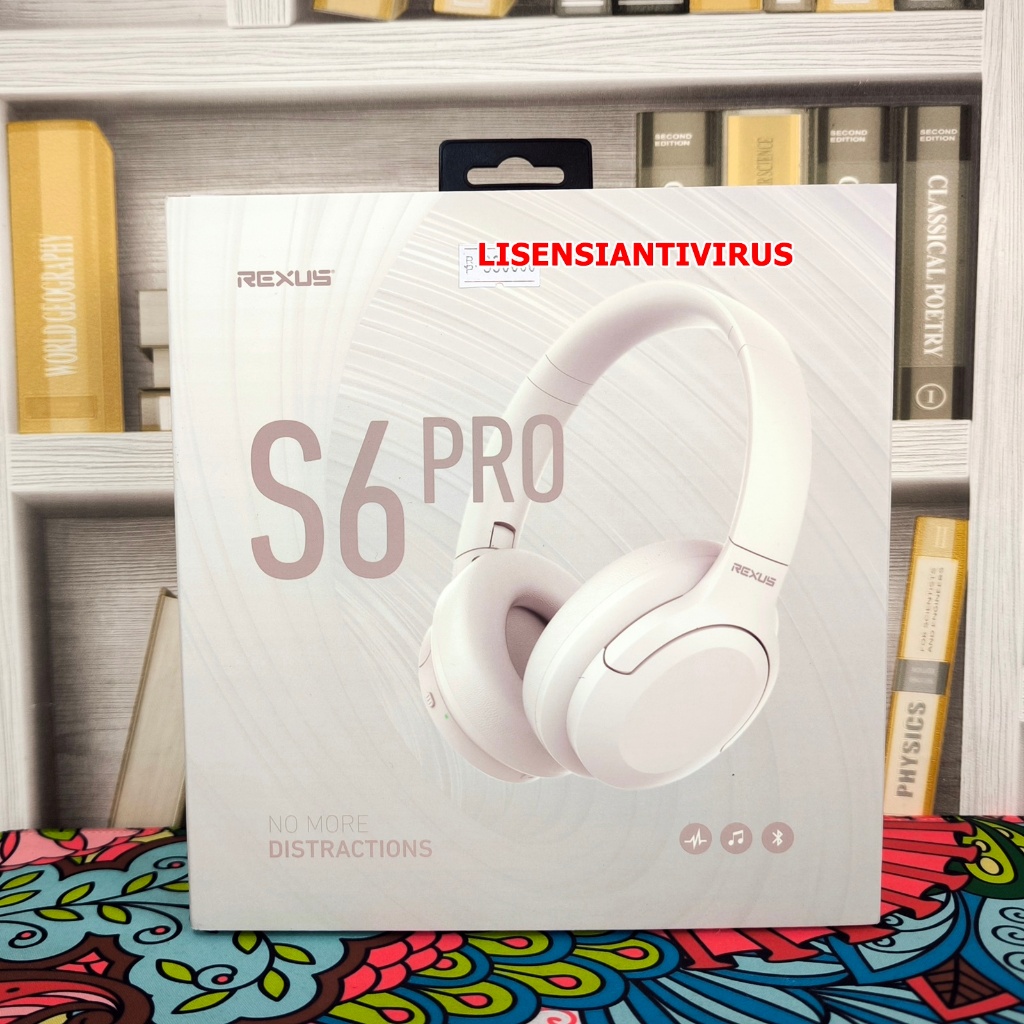 Jual Rexus Headset Wireless S6 Pro Active Noice Cancellation ANC dual ...