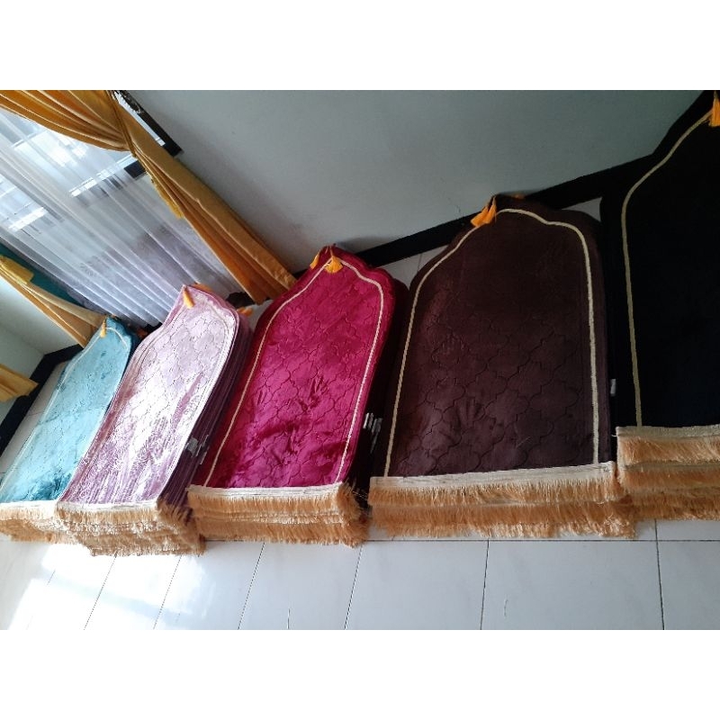 Jual Sajadah Aesthetic Size Besar Sajadah Turki Tebal Kerucut Minimalis ...