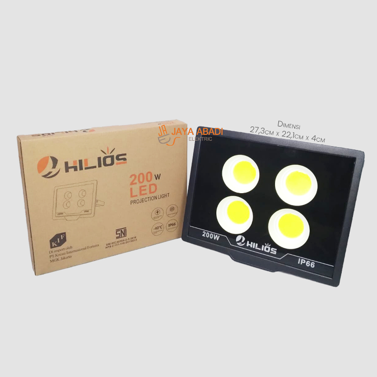 Jual Lampu Sorot led cob 200 watt Hilios lampu sorot led tembak cob 200 w outdoor | Shopee Indonesia
