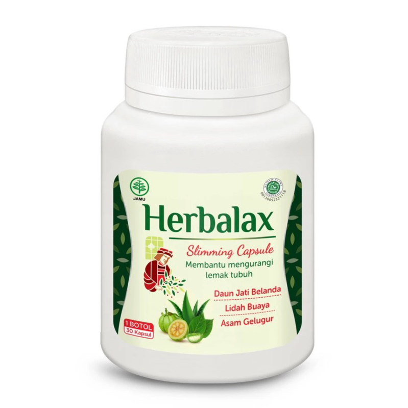 Jual Herbalax botol 30 tablet ( herbal pelangsing mengurangi lemak ...