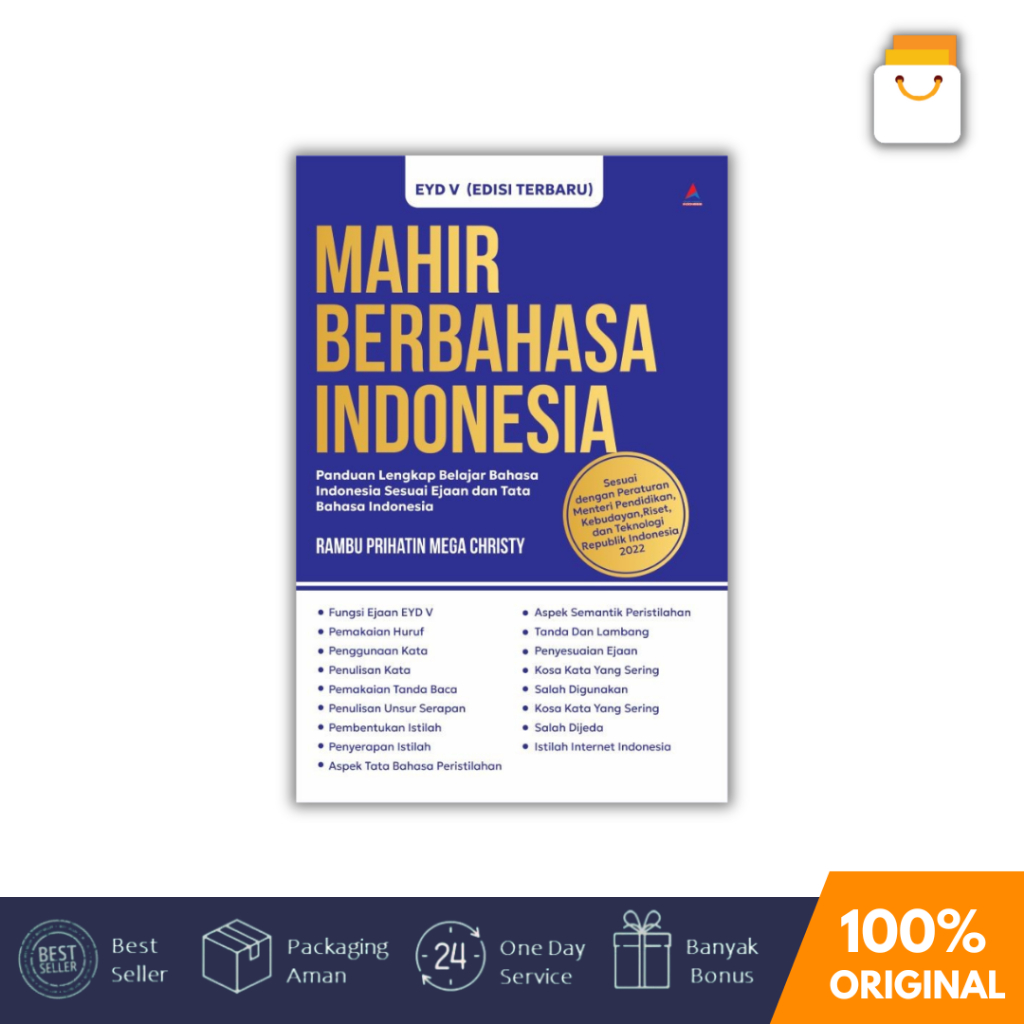 Jual Buku Panduan Lengkap Belajar Bahasa Indonesia Sesuai Ejaan dan ...