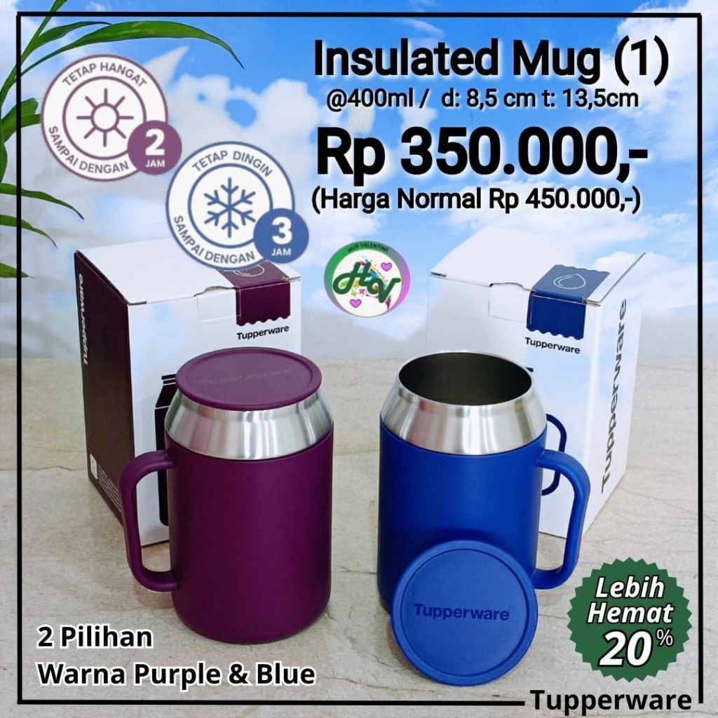 Jual Insulated Mug 400ml PROMO awet panas / dingin | Shopee Indonesia