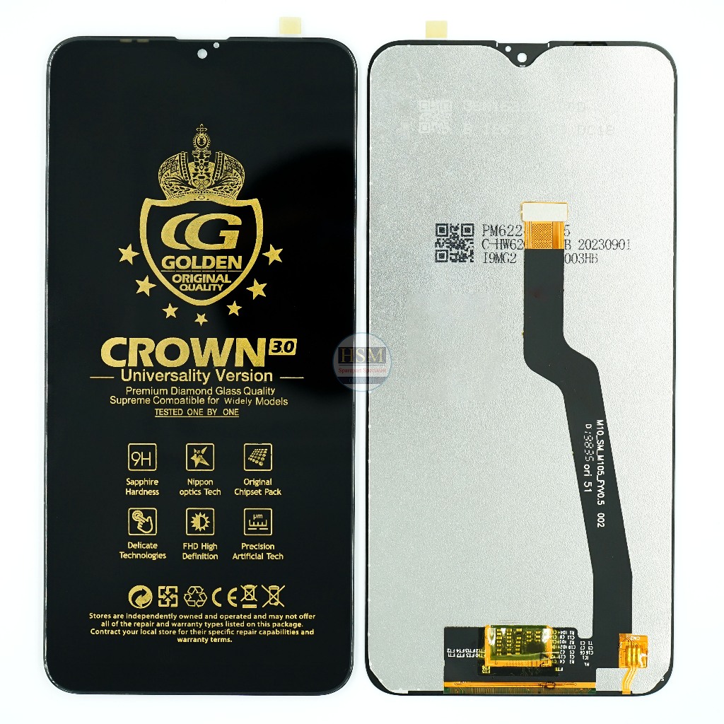 Jual LCD SAMSUNG GALAXY A10/A105F/M10/M105F FULLSET TOUCHSCREEN ORI OEM ...