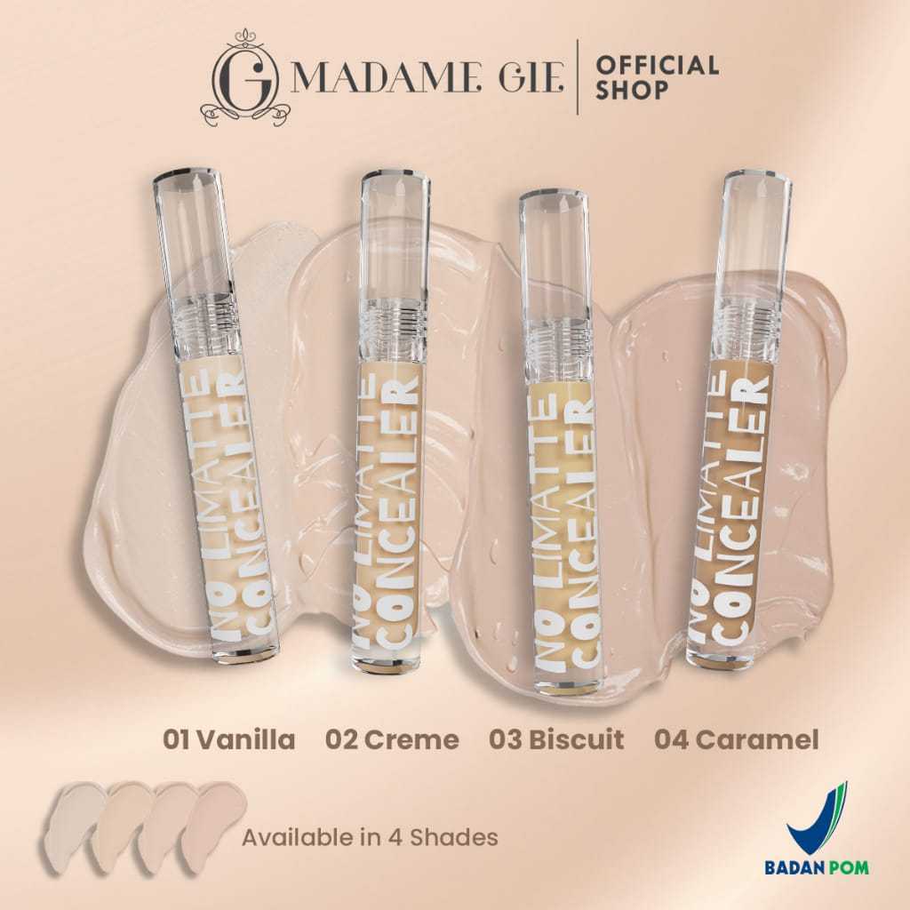 Jual No Limatte Concealer Madame Gie - [High Coverage MakeUp Concealer ...