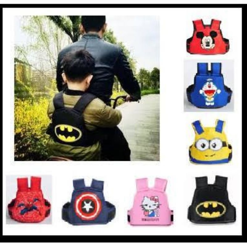 Jual Sabuk Pengaman Bonceng Motor - Pelindung bonceng Anak Portable ...