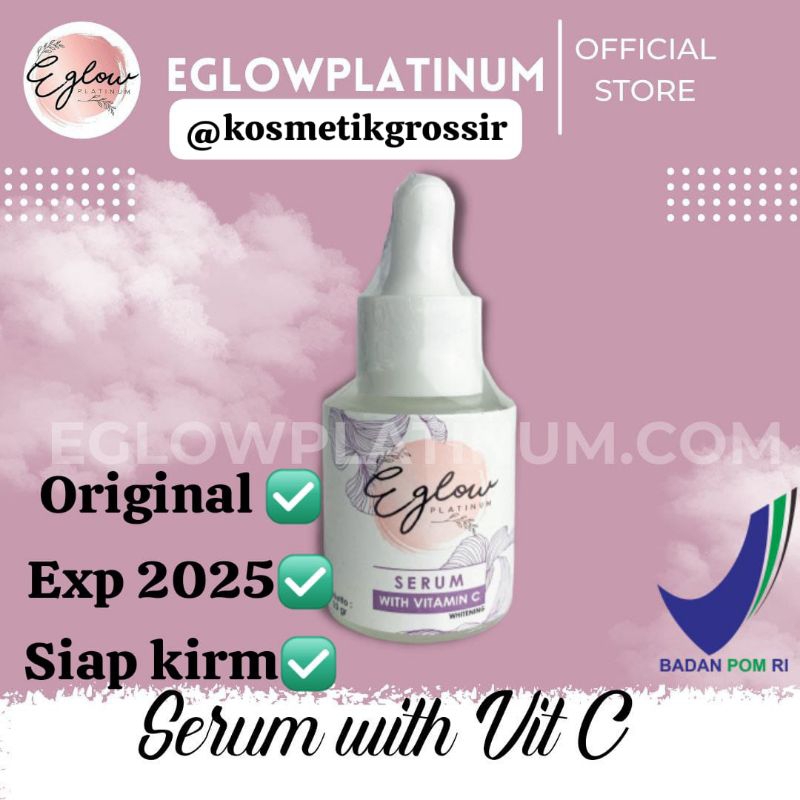 Jual SERUM EGLOW PLATINUM ORIGINAL | Shopee Indonesia