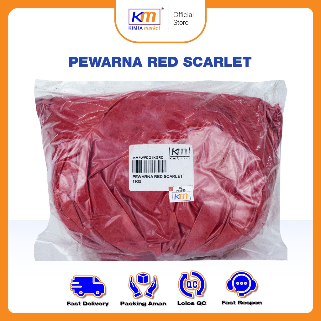 Jual Pewarna Makanan Warna Red Scarlet 1kg / Food Color Merah Scarlet ...