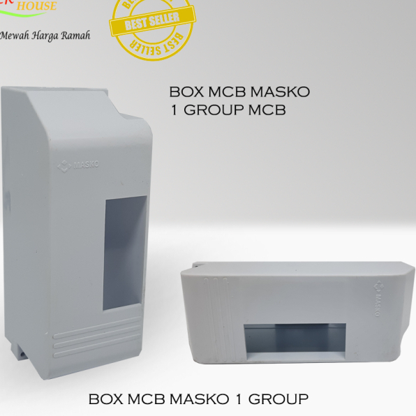 Jual BOX MCB 1 GROUP MASKO RUMAH MCB TEBAL BISA UNTUK METERAN LISTRIK ...