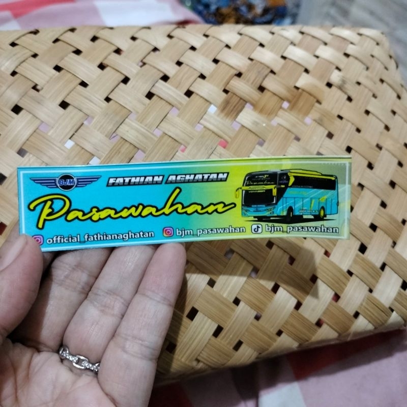Jual STICKER BUS TELOLET BASURI/OM TELOLET STIKER SATURN Armageddon ...