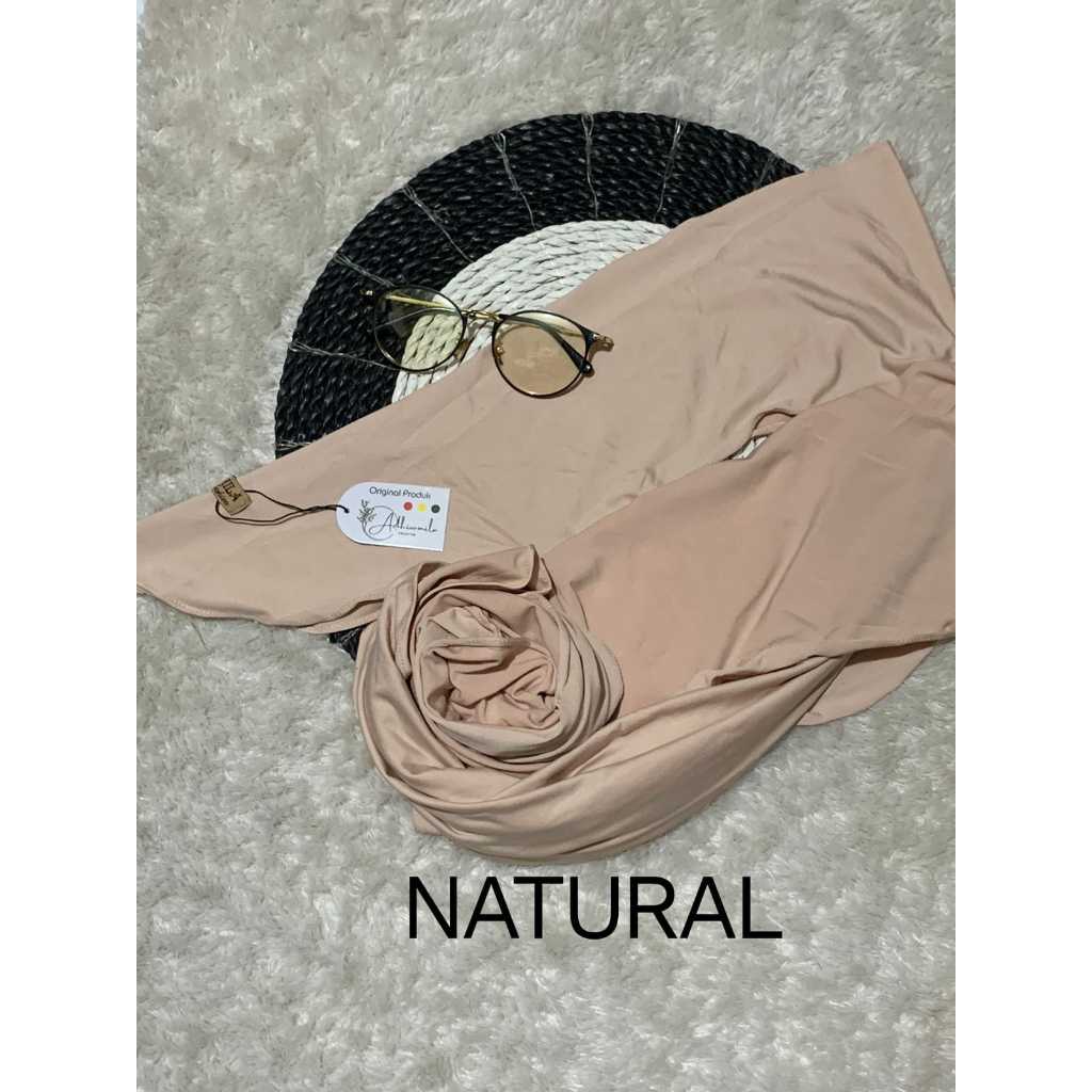 Jual HIJAB INSTAN JERSEY OVAL INNER TUTUP LEHER|| HIJAB PASHMINA INSTAN ...