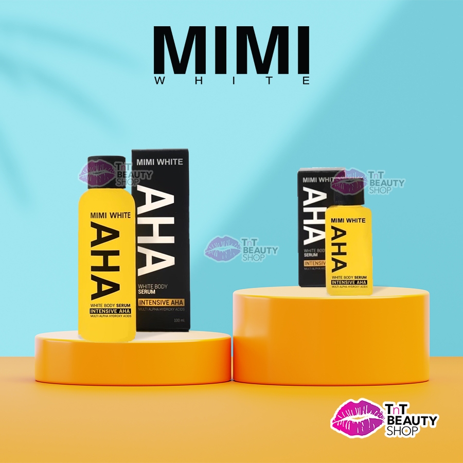 Jual MIMI WHITE AHA BODY EXFOLIATE SERUM | TnT Beauty Shop | Shopee ...