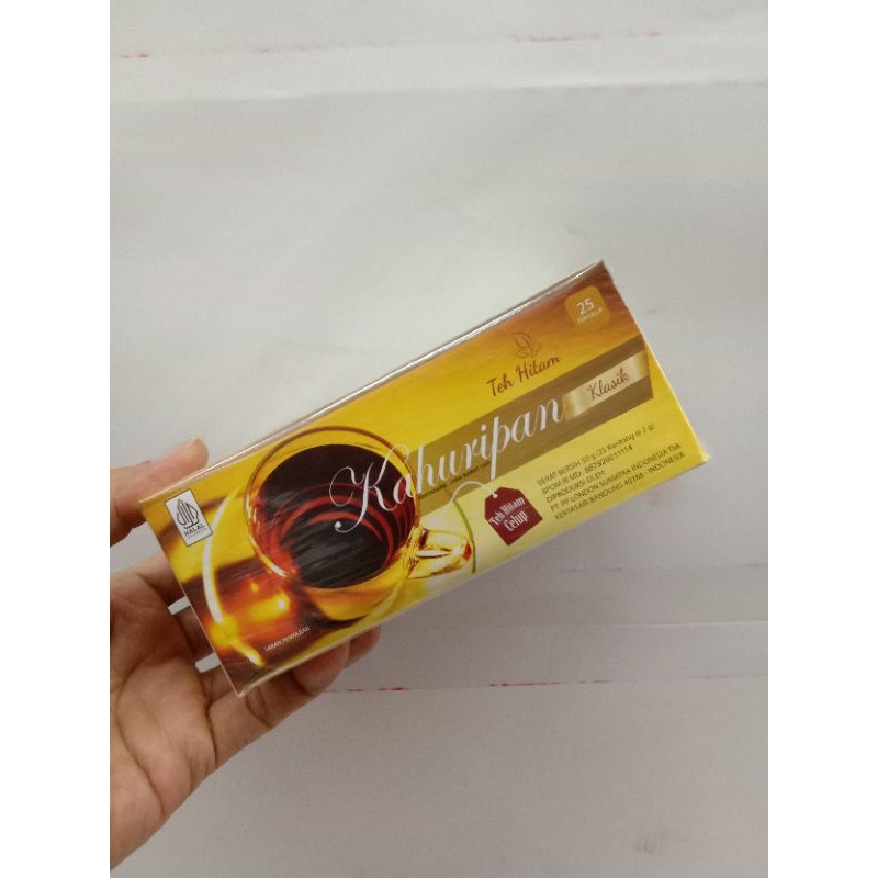 Jual Teh Hitam Kahuripan Rasa Vanila teh hijau 25s | Shopee Indonesia