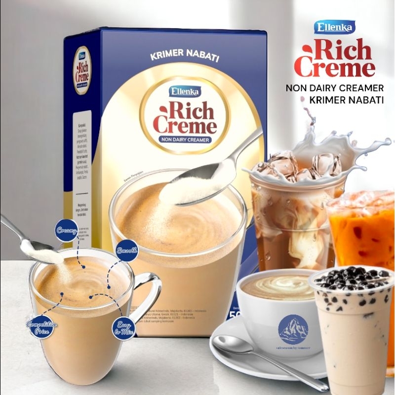 Jual Rich Creme | NON DAIRY CREAMER - 500gr Krimer Nabati | Shopee ...