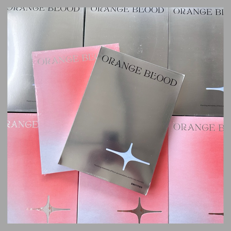 Jual [READY STOCK] ENHYPEN - ORANGE BLOOD ALBUM ENGENE VERSION | Shopee ...