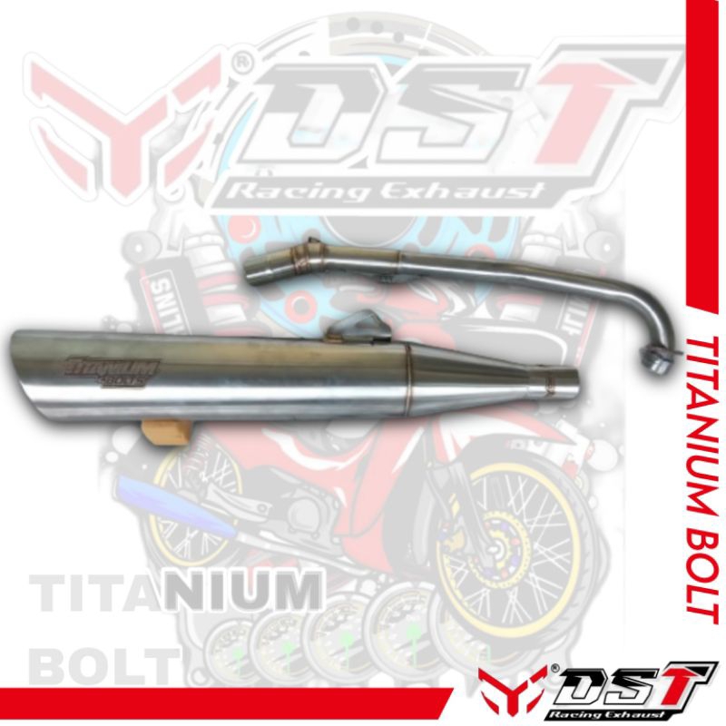 Jual Knalpot DSTexhaust, Titanium Bolt ALFA.1 (MONCONG PATEN) Standar ...