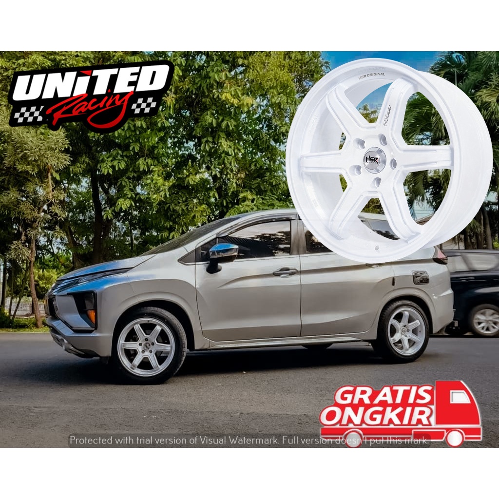 Jual VELG RACING RING 18 MOBIL XPANDER OUTLANDER R18 HSR MINAS PUTIH VELEK JDM | Shopee Indonesia