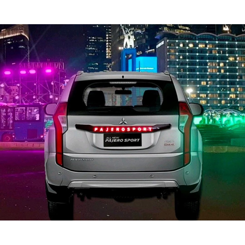 Jual Trunk Lid All New Pajero 2016 2017 2018 2019 2020 2021 2022 2023 HITAM DAN CHROME | Shopee ...