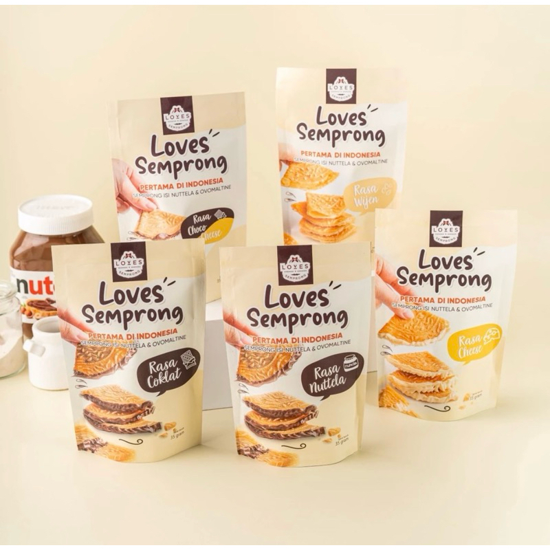 Jual Loves Semprong Pouch | Shopee Indonesia