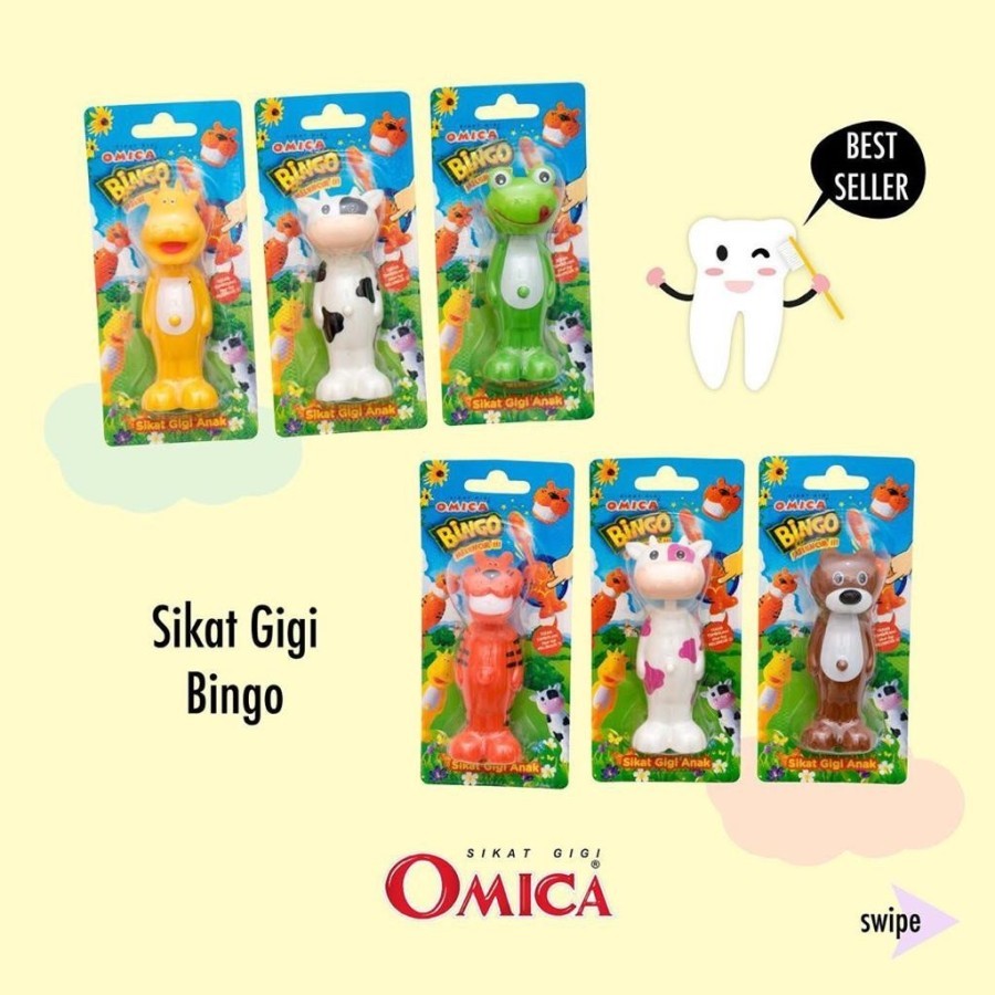 Jual Omica Sikat Gigi Bingo | Shopee Indonesia