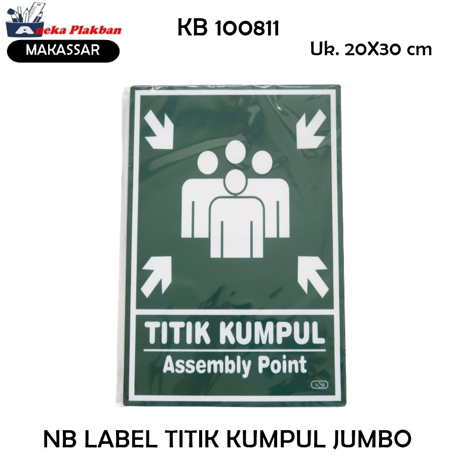 Jual NB LABEL AKRILIK TITIK KUMPUL JUMBO SIGN BOARD | Shopee Indonesia