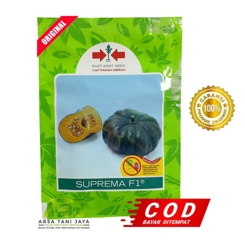 Jual Benih Labu/Waluh Suprema F1 95Butir - Cap Panah Merah | Shopee ...