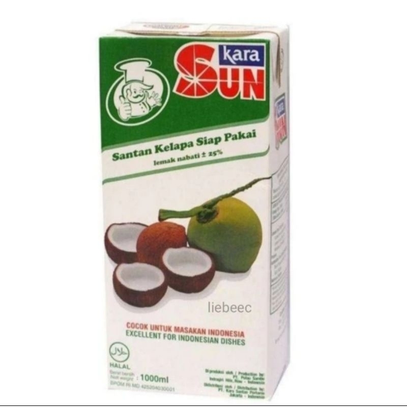 Jual Santan Sun Kara 1 Liter / Santen 1000 ml | Shopee Indonesia