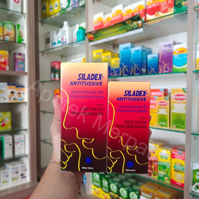 Jual SILADEX ANTITUSIVE ( BATUK TIDAK BERDAHAK) 100 ML DAN 60 ML ...