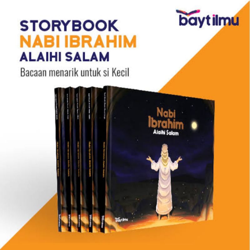 Jual Buku Cerita Nabi Ibrahim untuk Anak - Story Book Nabi Ibrahim ...