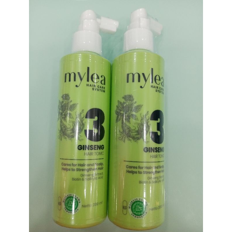 Jual mylea hair care system ginseng hair tonic 200ml | Shopee Indonesia