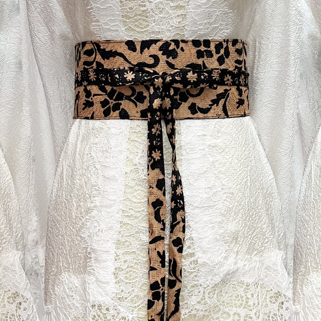 Jual OBI Belt Batik Motif Premium Bahan Viscose Ikat Pinggang Sabuk ...