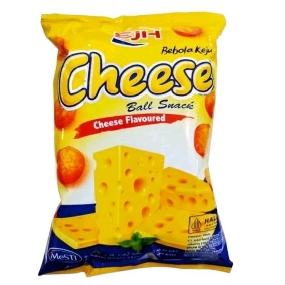 Jual EJH Snack cheese ball 50gr snack keju | Shopee Indonesia