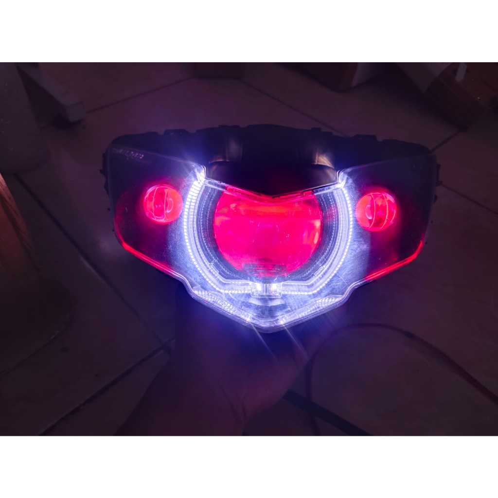 Jual REFLEKTOR MX KING V2 COSTUM BILED AES TURBO EXSPERIENCE 60 WATT ...