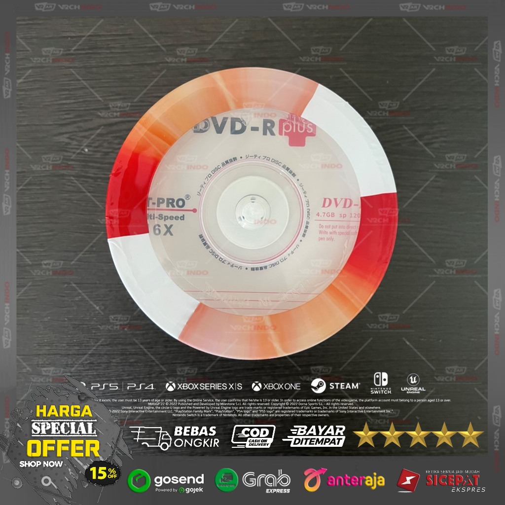 Jual DVD-R Plus GT PRO Plus 16x / GT PRO DVD-R Plus [Kosong] !! | Shopee Indonesia