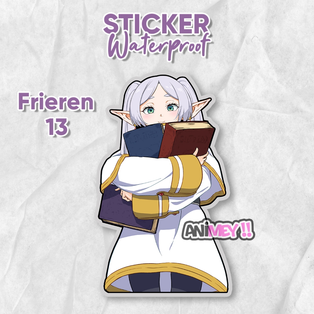 Jual Stiker Frieren / Sticker Anime Waterproof | Shopee Indonesia