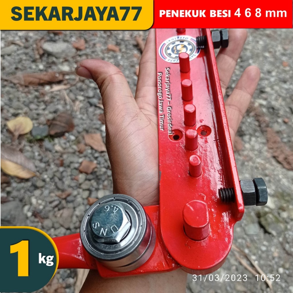 Jual Penekuk besi Tekuk besi begel behel besi beton 4 6 8 mm OKM05 ...