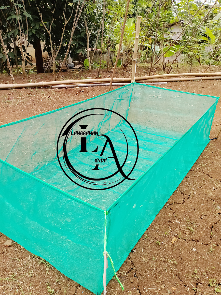 Jual Jaring Ikan Keramba Apung Siap Pakai Bahan Kasa Hijau Waring Hitam ...