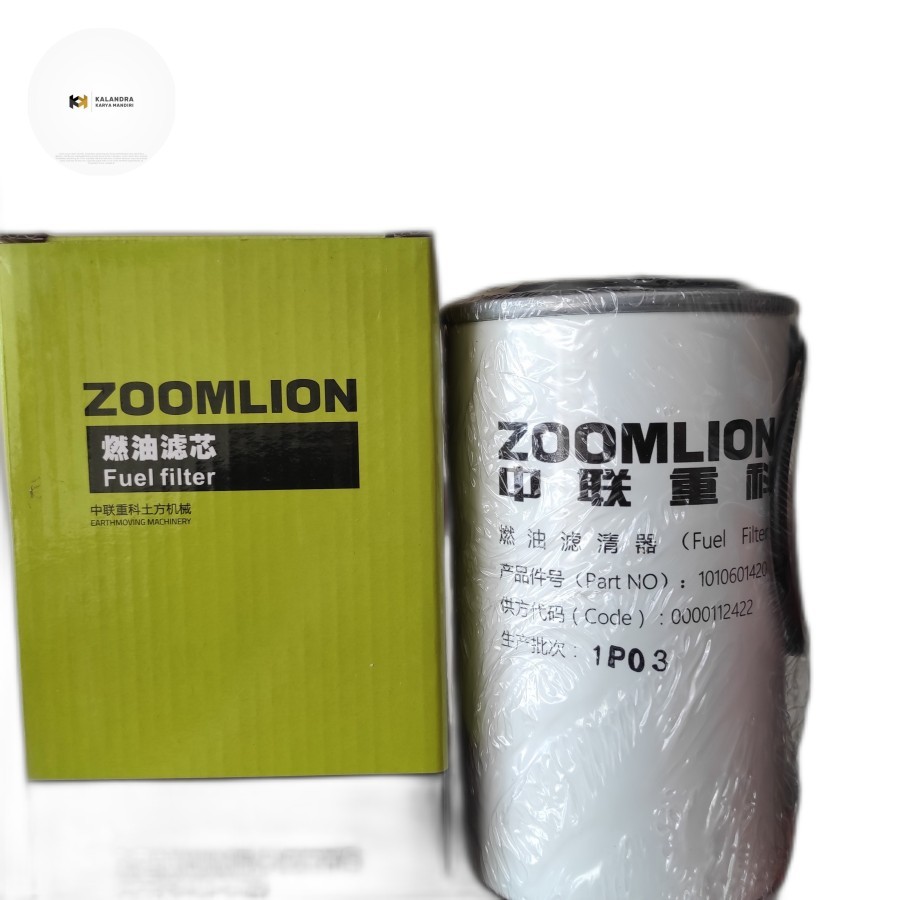 Jual Filter Water Separator Zoomlion ZE75E Yanmar 4TNV98 PN 1010601420 ...