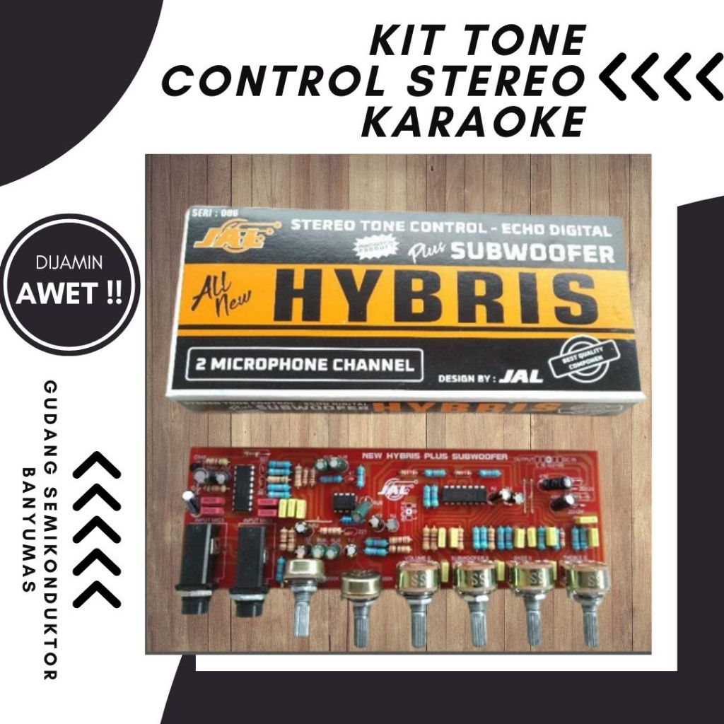 Jual KIT STEREO TONE CONTROL - ECHO DIGITAL SUBWOOFER HYBRIS | Shopee ...