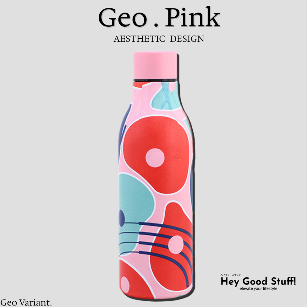 Jual Botol Termos Air Panas Portable Colorful Aesthetic Stainless Steel ...