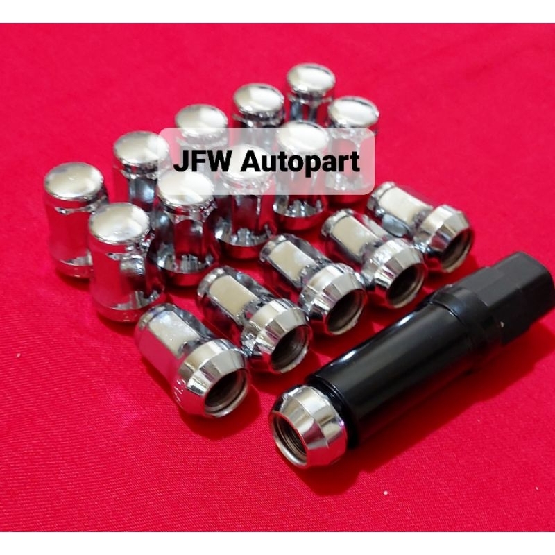 Jual Mur Roda Racing Heptagon segi 7 untuk lubang mur yang kecil ...