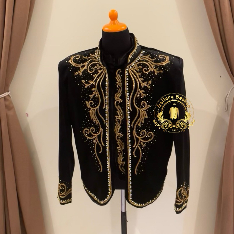 Jual NEW ARRIVAL Beskap pengantin jawa bludru/ beskap solo/ hewes ...