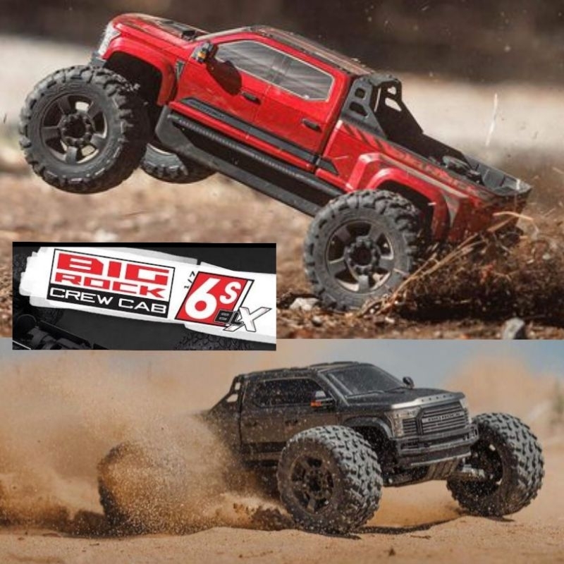Jual Arrma Big Rock 6S BLX 1/7 RTR 4WD Electric Brushless Monster Truck ...