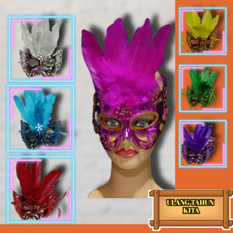 Jual topeng party,topeng pesta,topeng bulu asli,topeng live,topeng ...
