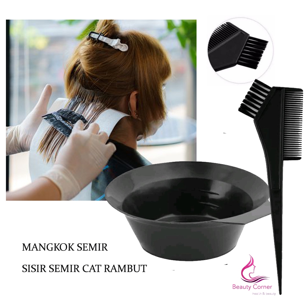 Jual Mangkok Semir | Sisir Semir Cat Rambut | Shopee Indonesia